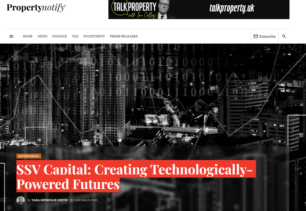 SSV Capital: Creating Technologically-Powered Futures - SSV Capital